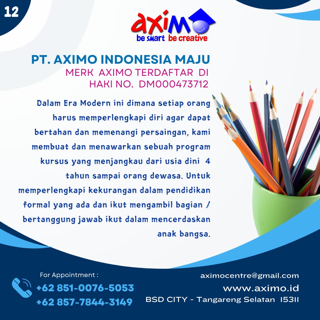 Aximo - Franchise Bimbel