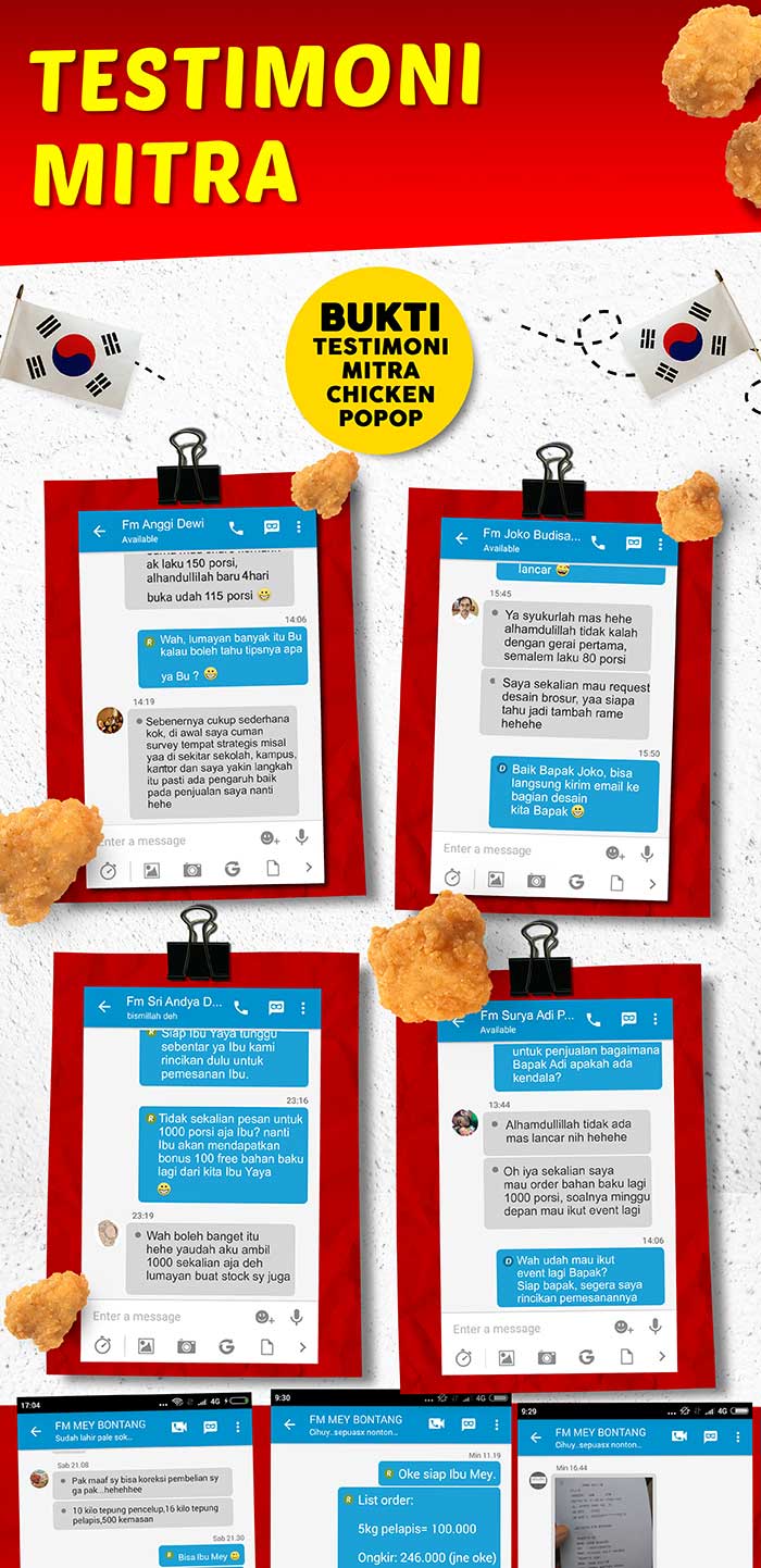 Franchise Chicken Popop