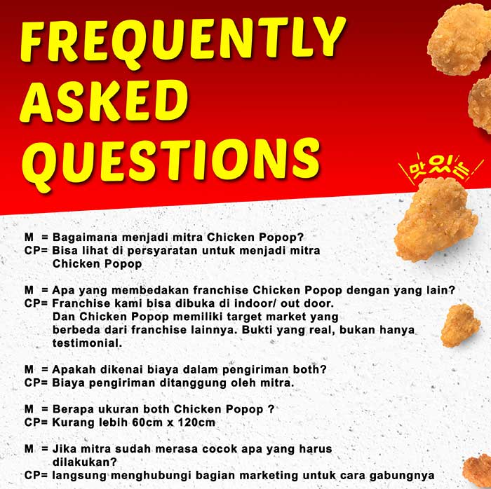 Franchise Chicken Popop