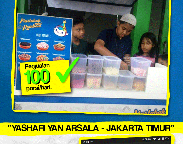Martabak Mini Rainbow