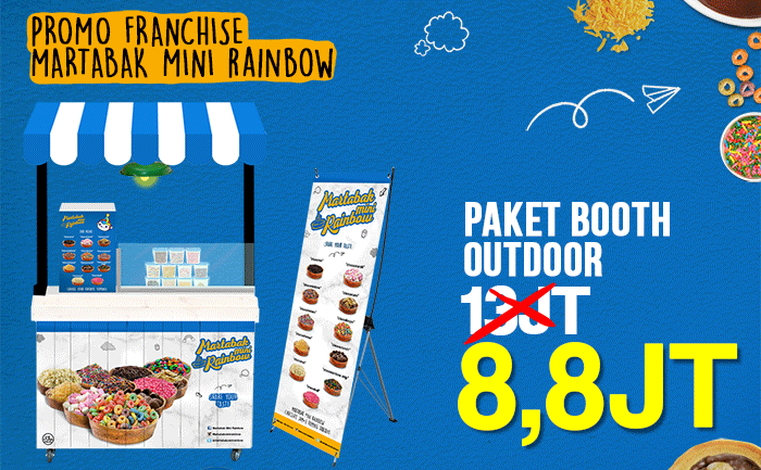 Martabak Mini Rainbow