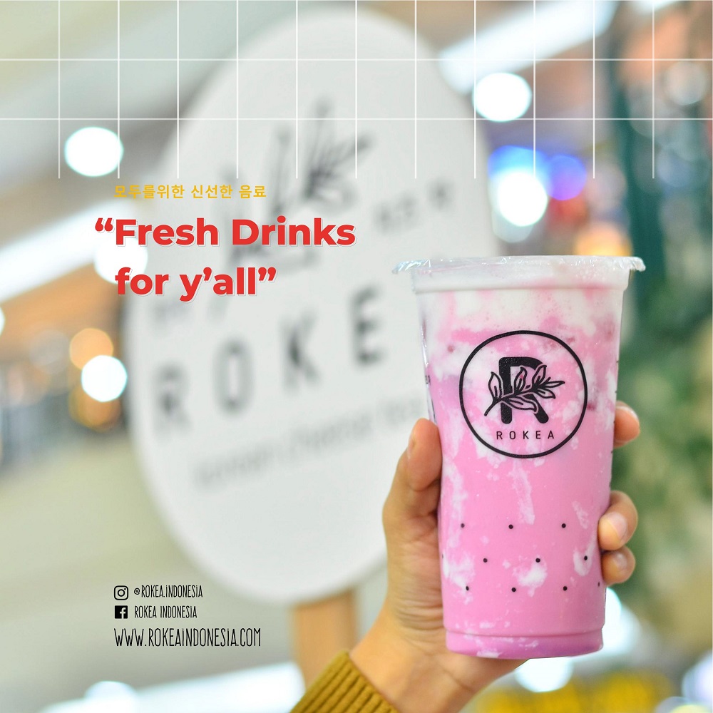 Rokea - Es Teh Kekinian ala Korean Cheesetea