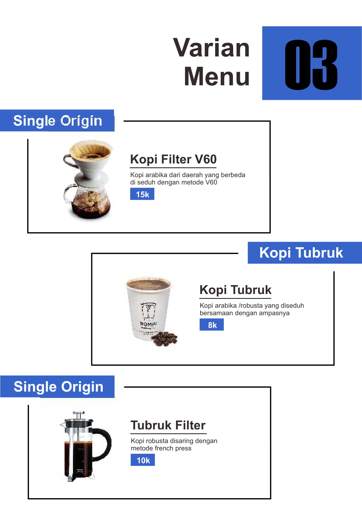 Rompi Rombong Kopi