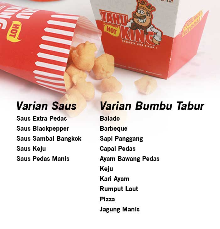 Franchise Tahu Hot King