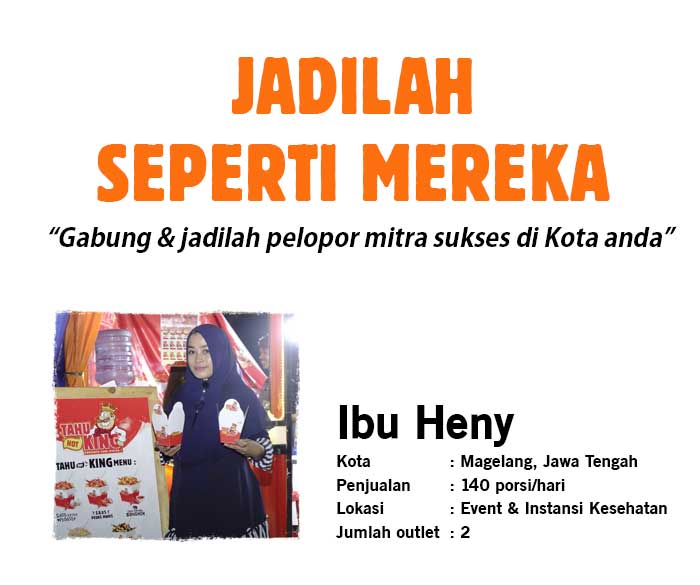 Franchise Tahu Hot King